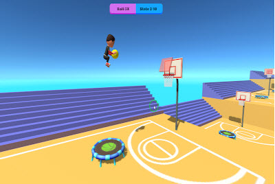 Jump Up 3D: Basketball Game - Play Jump Up 3D: Basketball Game On ...